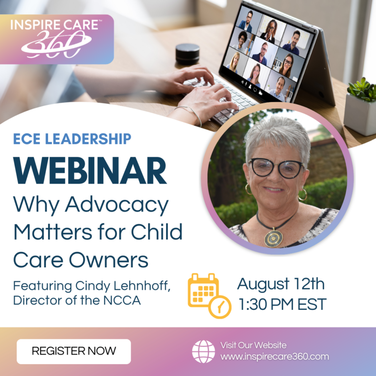 ECE Webinars - Early Childhood Education Webinars - Inspire Care 360